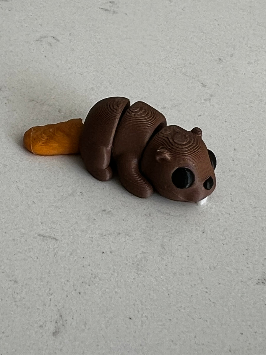 Majestic Beaver 3D-Printed Micro Toy – Canadian Cutters