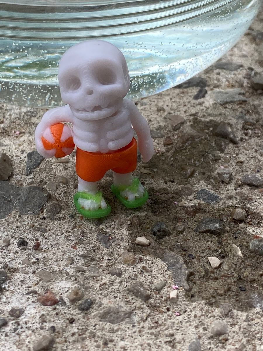 Micro Skeleton with Beachball and Flip Flops – Canadian Cutters
