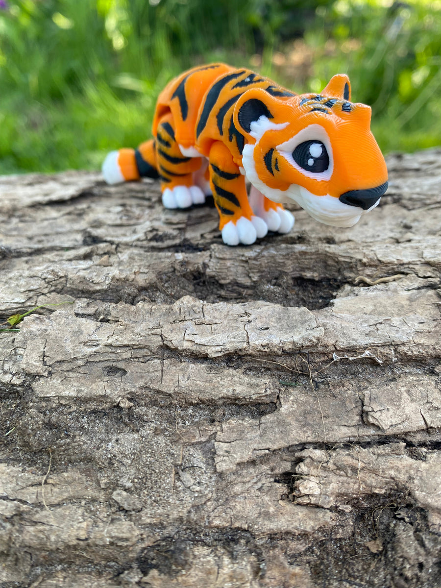 Meet Our 3D-Printed Baby Tiger: A Roaring Delight for All Ages ...