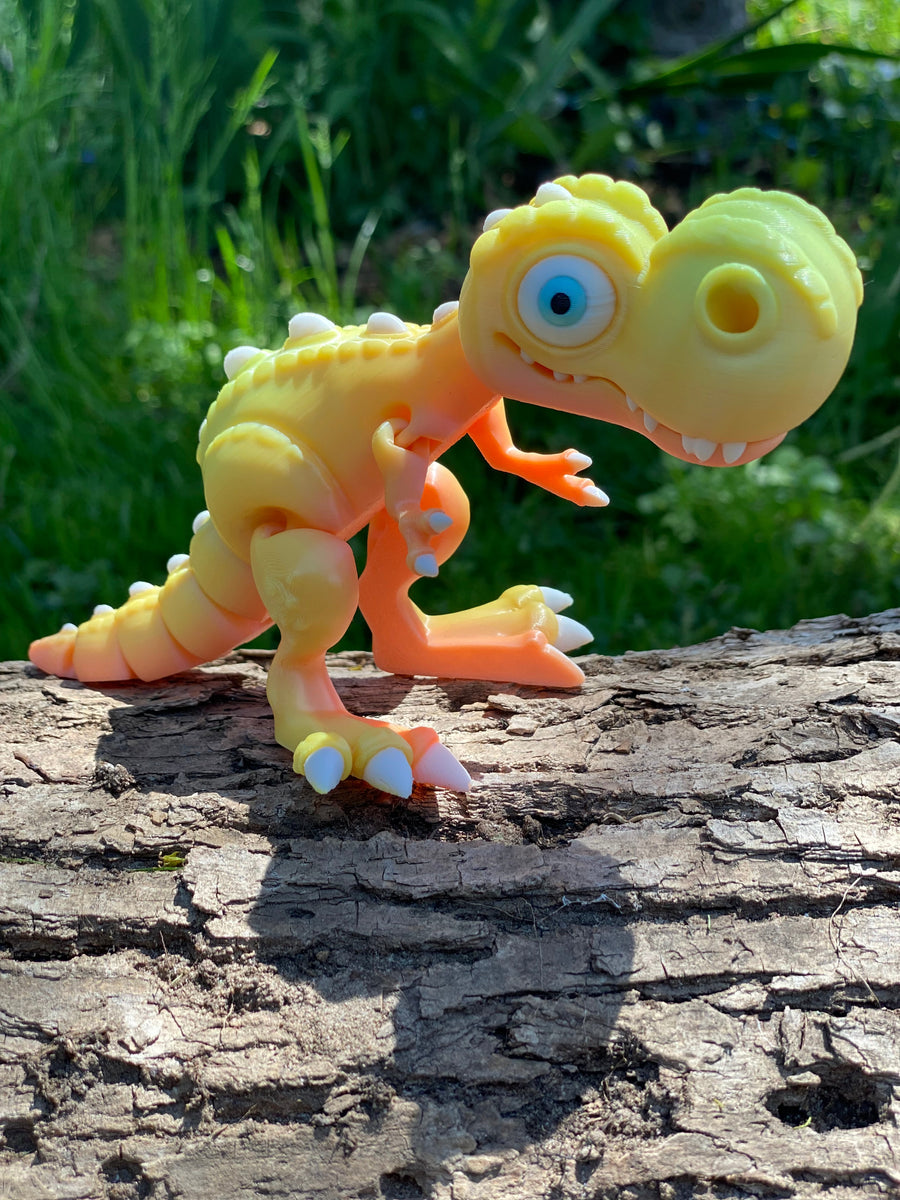 3D Printed T-Rex Toy – Educational Dinosaur Playtime Fun – Canadian Cutters